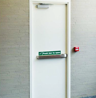 Fire Exit Steel Doors for Commercial Buildings, Non-domestic & Multi ...